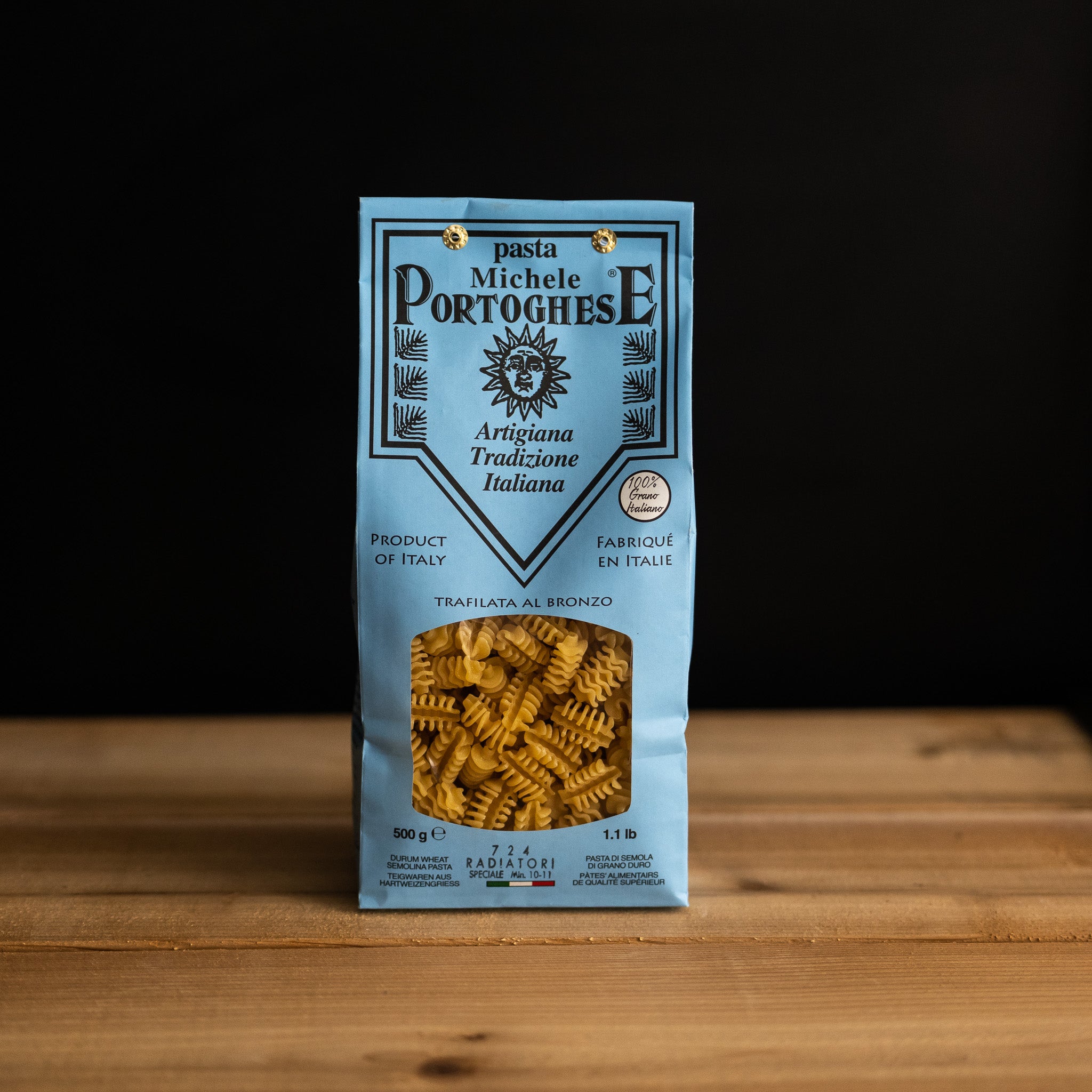 Pâtes radiatori Michele Portoghese – Olive et Gourmando